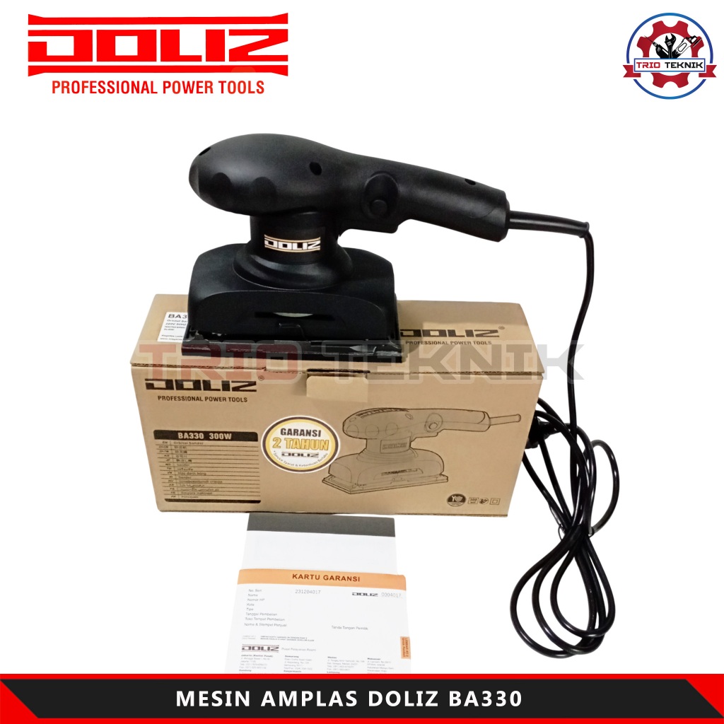 Jual Mesin Amplas Listrik Doliz BA330 | Shopee Indonesia
