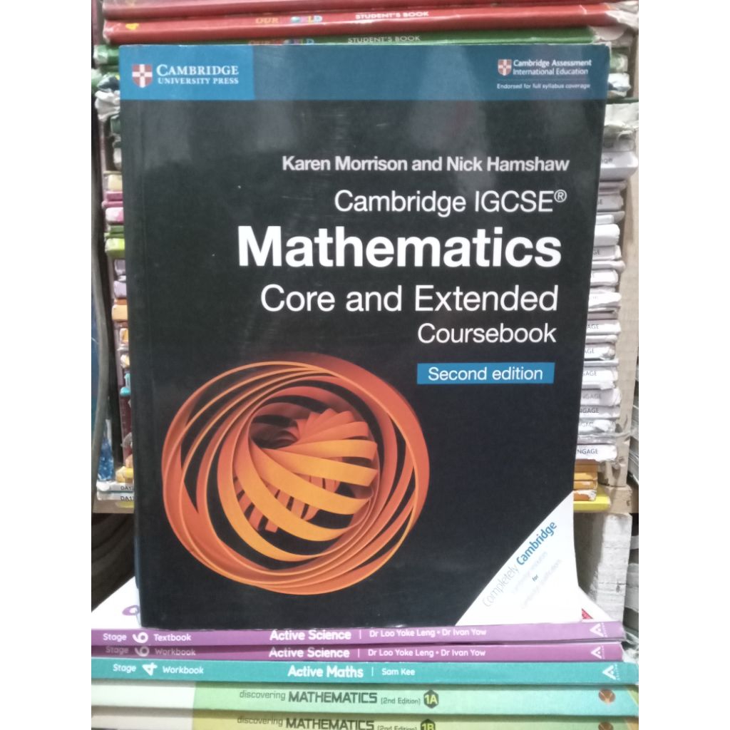 Jual Cambridge IGCSE Mathematics Core and Extended Coursebook Second Edition | Shopee Indonesia