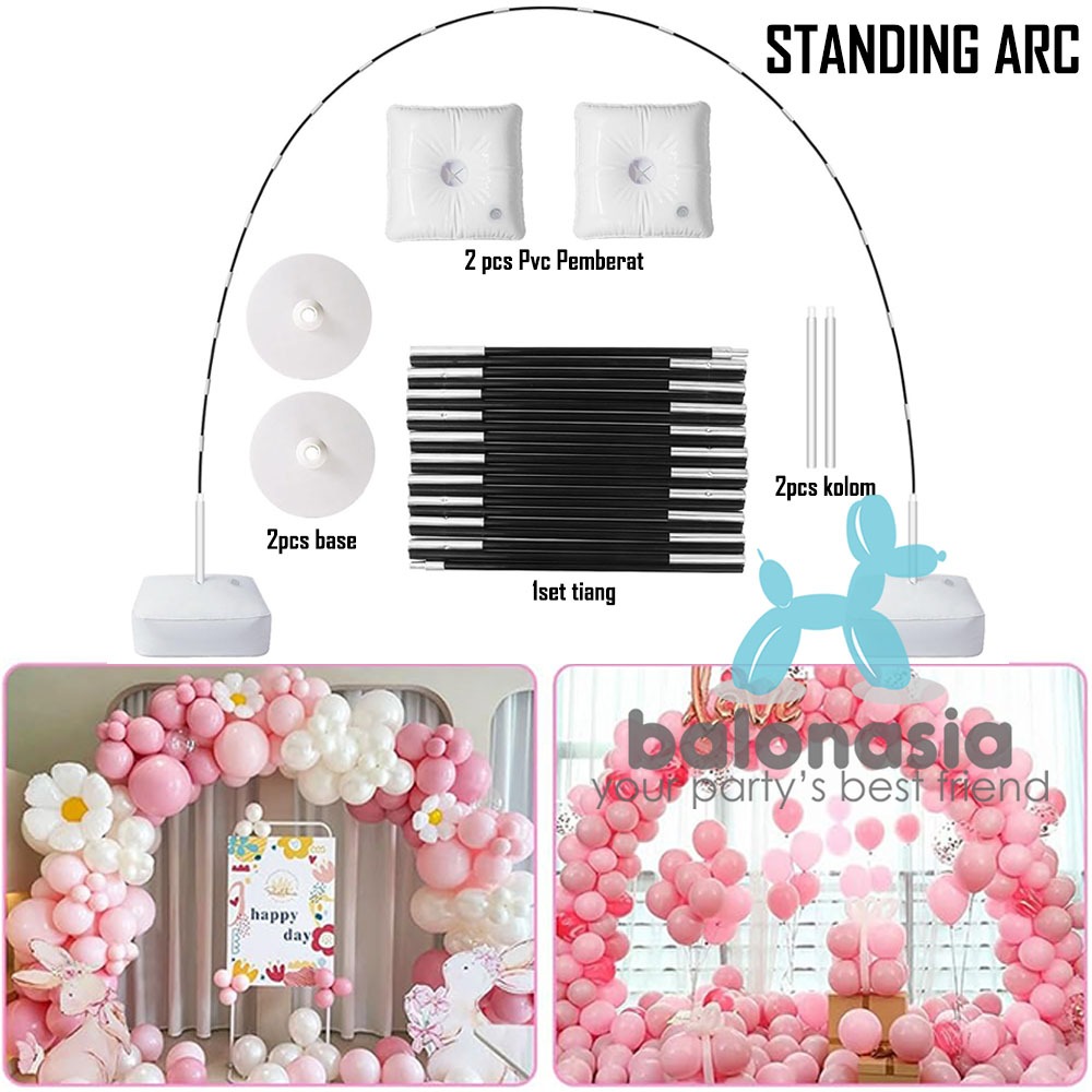 Jual Balonasia Standing Balon Gate / Gate Balloon / Standing Lengkung ...