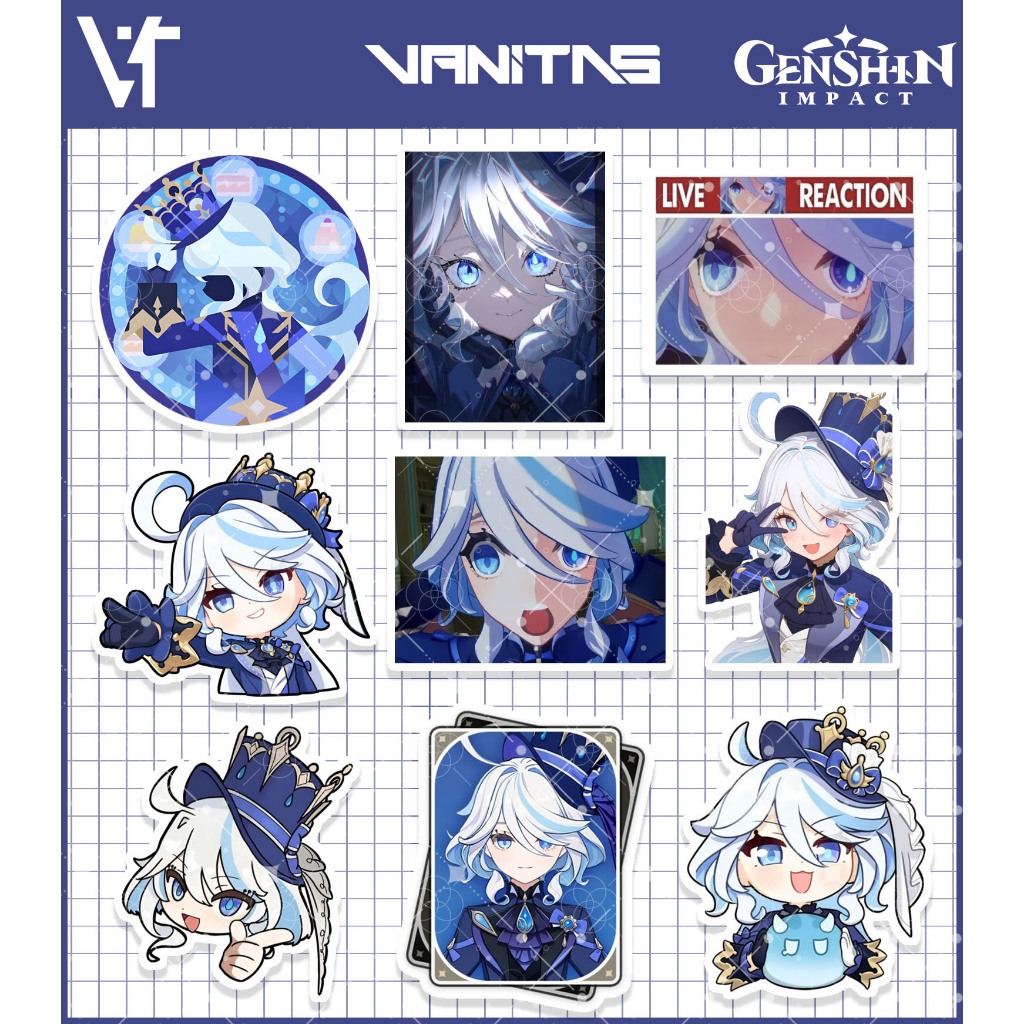 Jual Stiker/Sticker | Furina | Sticker HP Aesthetic | Shopee Indonesia