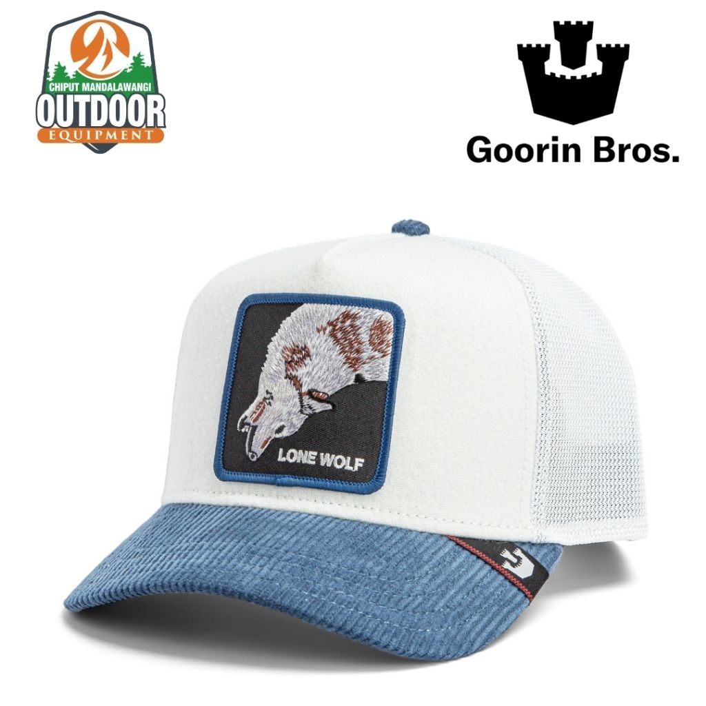Jual Goorin Bros Trucker Cap Lone Wolf Flow | Shopee Indonesia
