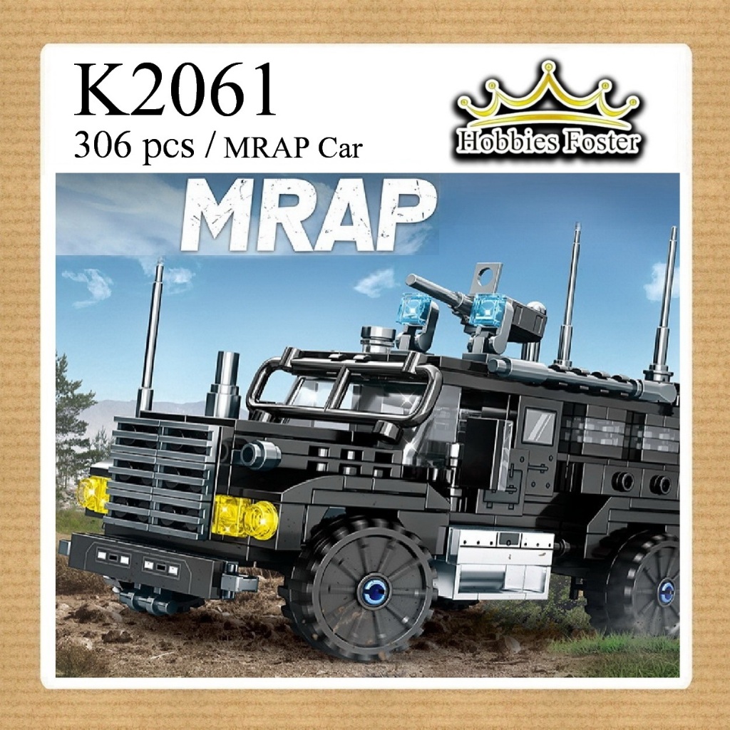 Jual HBF Mainan Brick DIY Military - Balok Susun Toy Block / Mobil ...