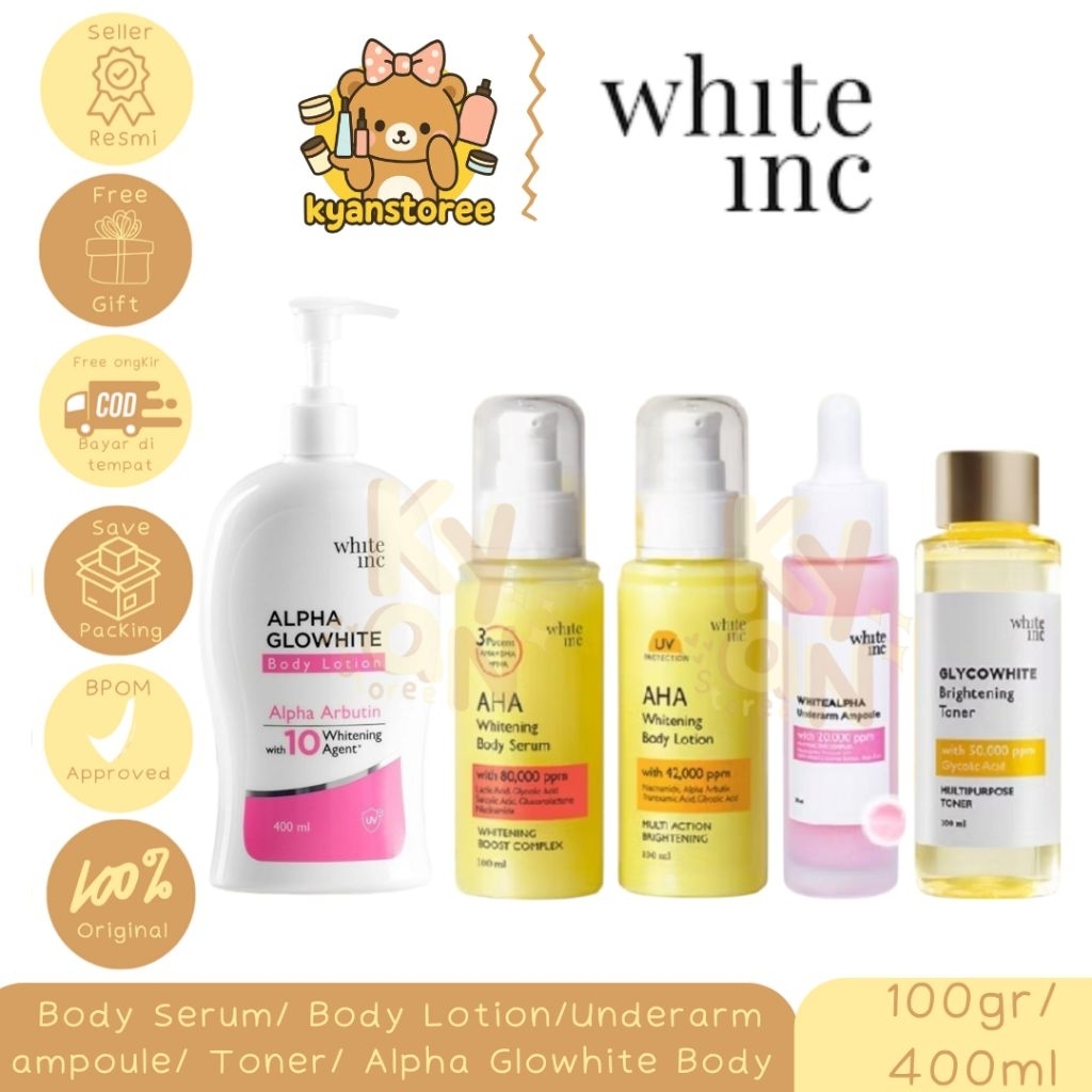 Jual WHITE INC AHA WHITENING BODY SERUM / WHITE INC AHA WHITENING BODY ...