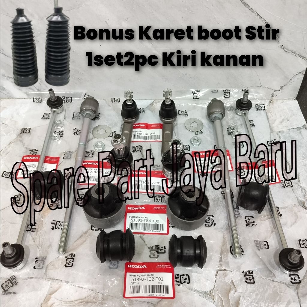 Jual Paketan komplit Kaki Kaki Depan Tie Rod Rack End Link Stabilizer ...