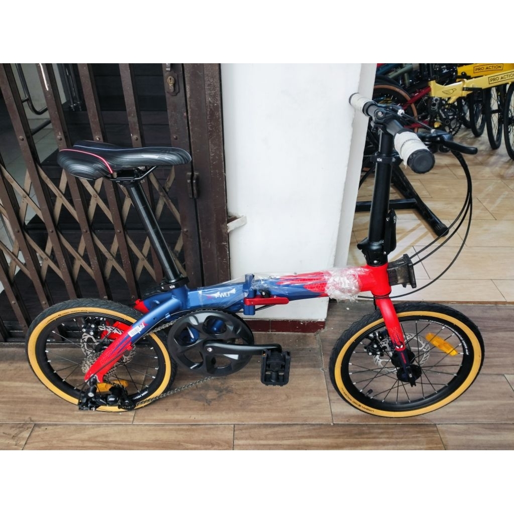 Jual Sepeda Lipat Element Foldx Spiderman 16 Inch | Shopee Indonesia