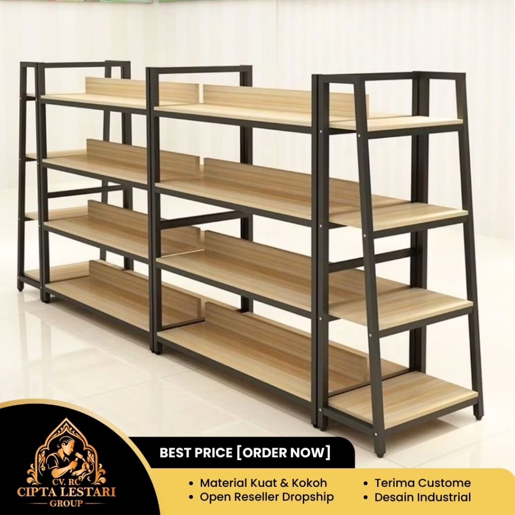 Jual Rak Gondola 3 Meter|Rak Supermarket|Rak Warung Display Rak Toko ...