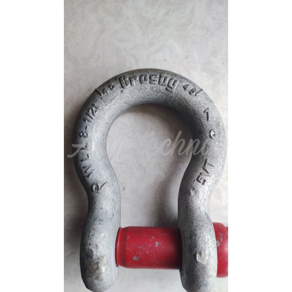 Jual Shackle Crosby G-209 8.5ton Screw Pin Type / Crosby G209 1 inch ...