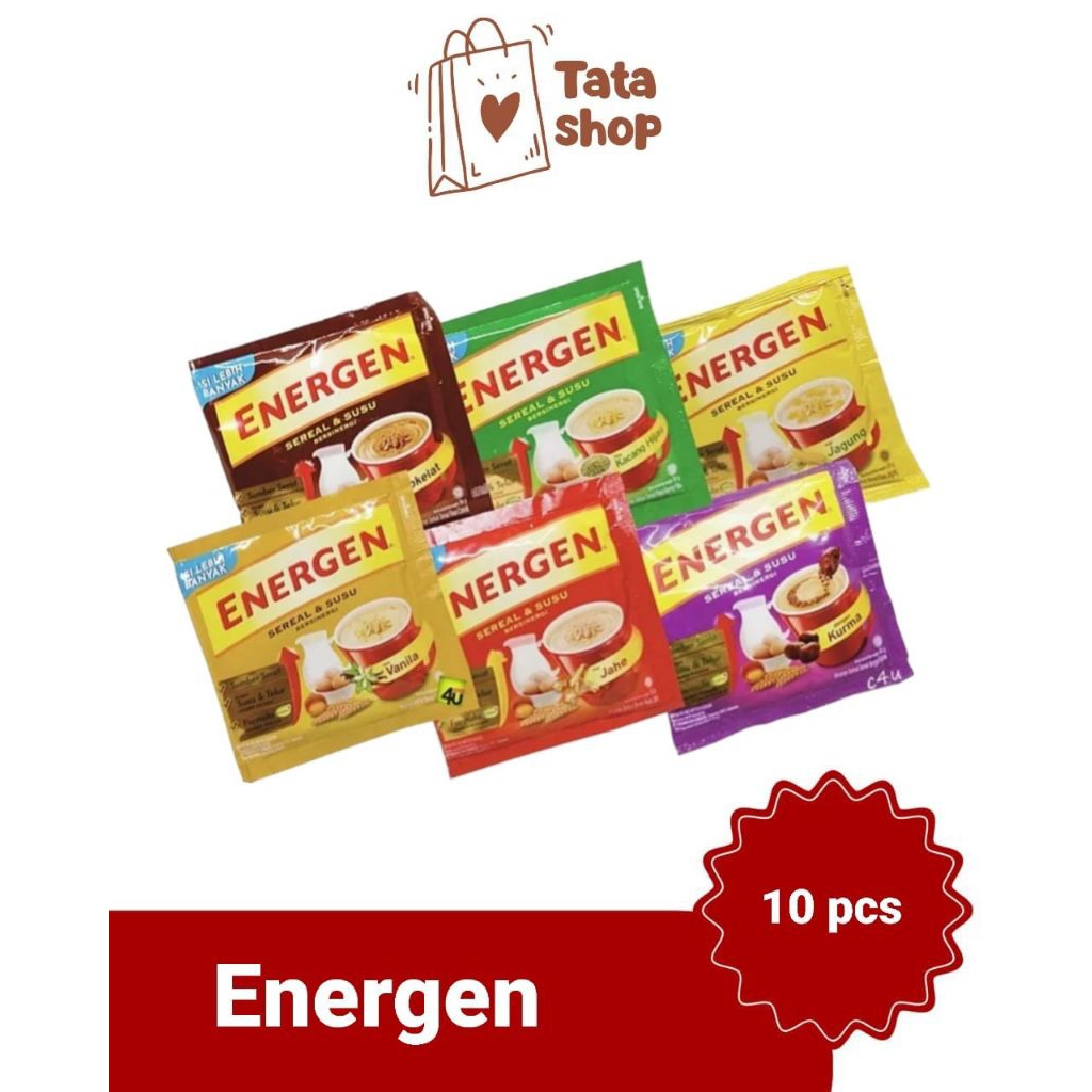 Jual Energen 1 renceng isi 10 sachet | Shopee Indonesia