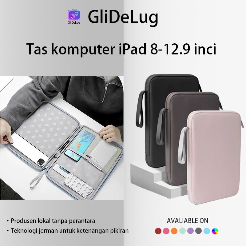 Jual 【COD】Tas komputer iPad untuk tablet 8-12.9 inci casing pelindung ...