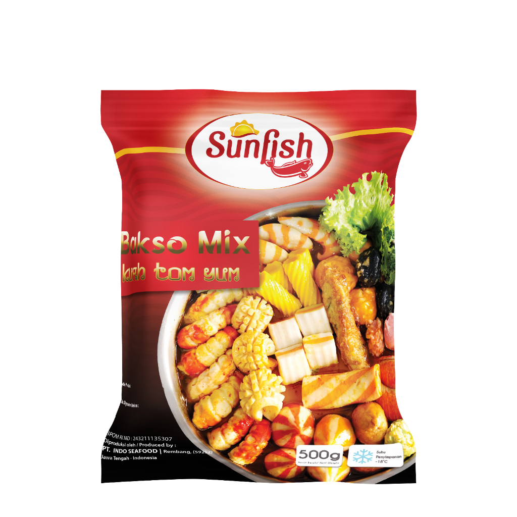 Jual Sunfish Bakso Mix Kuah Tomyum 500gr | Shopee Indonesia