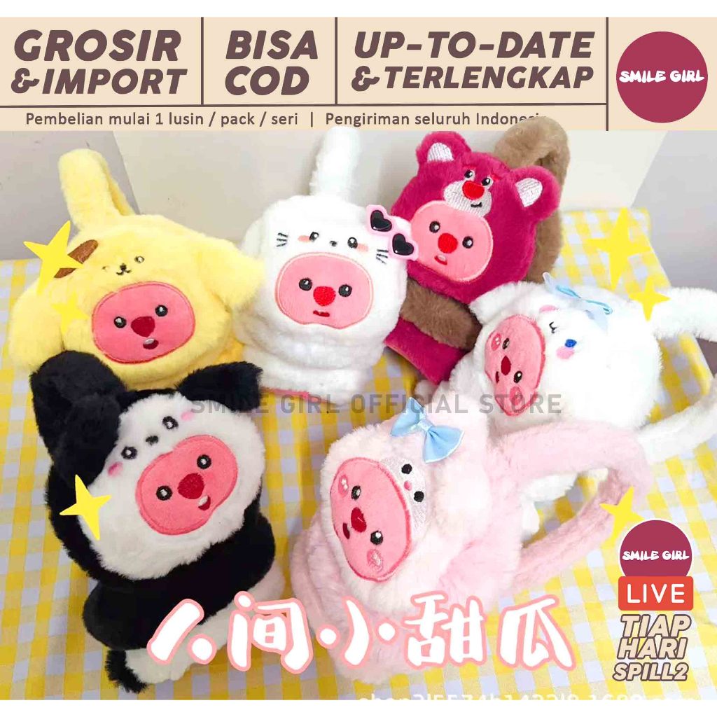 Jual SG | PUSAT GROSIR | 12 PCS - Penutup Telinga Anti Dingin Untuk ...