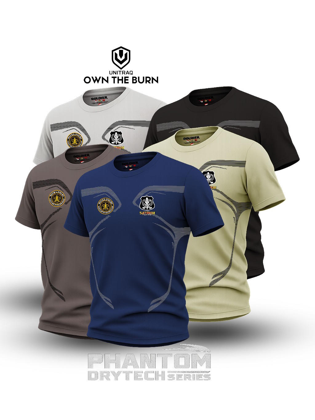 Jual kaos dryfit satpam Kaos Dryfit Tactical Innerwear – Phantom DryTech Series | | Shopee Indonesia