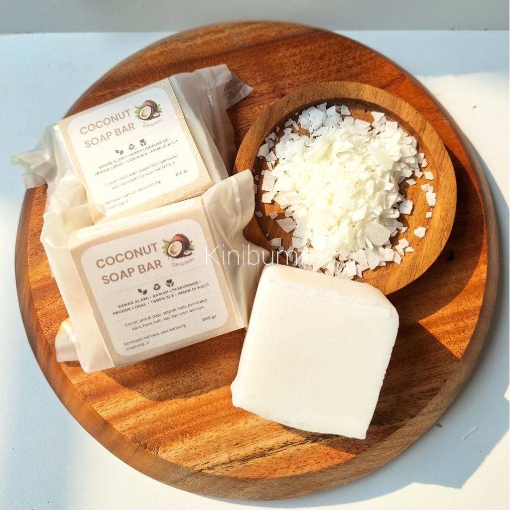 Jual Sabun Batang Alami Cuci Deterjen Kelapa Lerak Soap Clodi Menspad ...