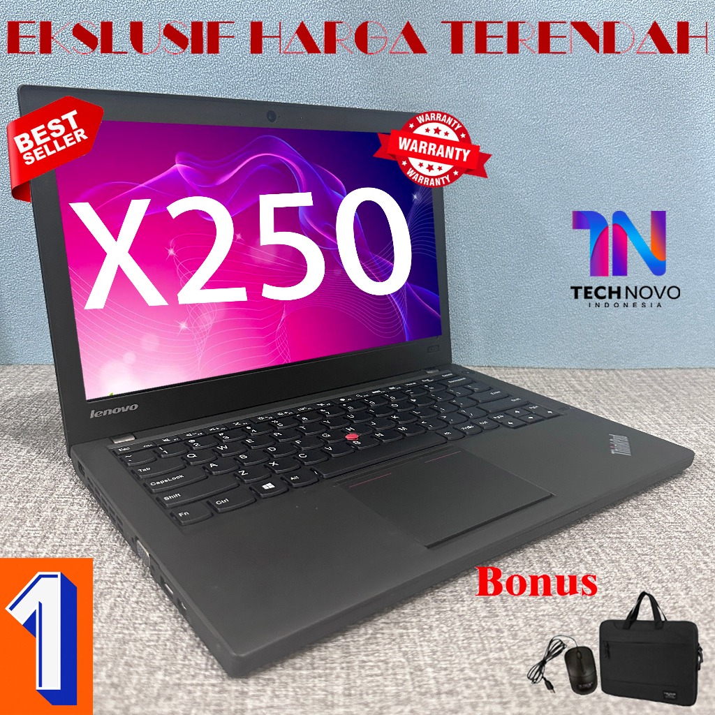 Jual Lenovo Thinkpad laptop X250 240 X230 X220 Core i3/i5/i7 4gb/8gb ...