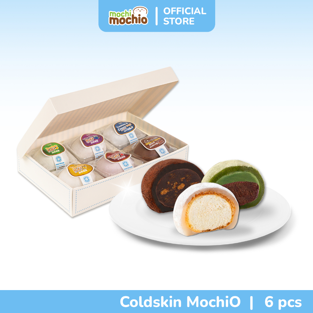 Jual Tetsin Mochi Mochio - Cold Skin Mochi 6 pcs | Shopee Indonesia