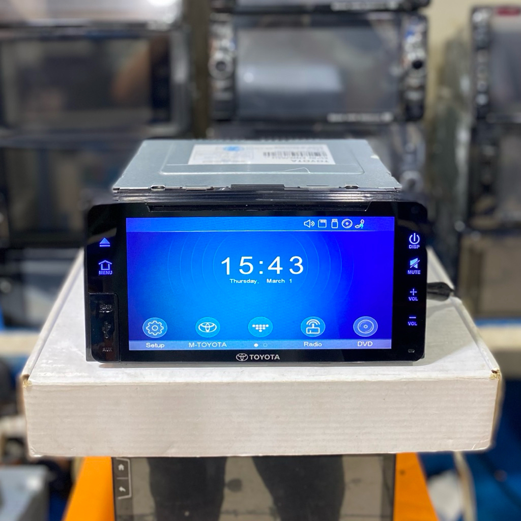 Jual head unit standar Toyota Innova Reborn type G ukuran 7 inch ...