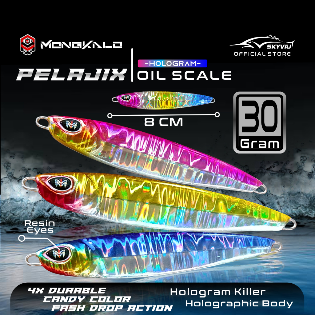 Jual Umpan Micro Jig 30 Gram PELAJIX 30gr Umpan Metal Jig 30g 30 gr 30 g 30grm 30 grm Umpan ...