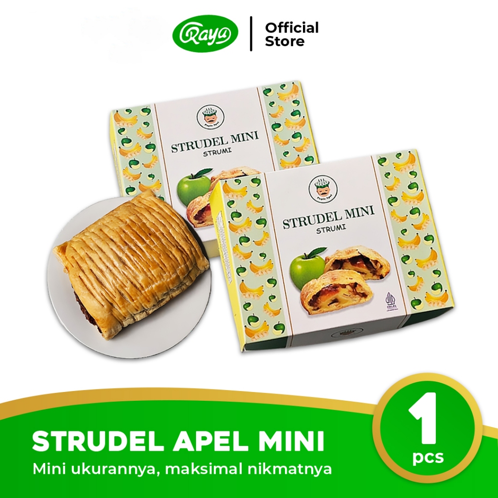 Jual Papie Apple Strudel Mini – Strumi Apel Pastry | Bahan Premium ...