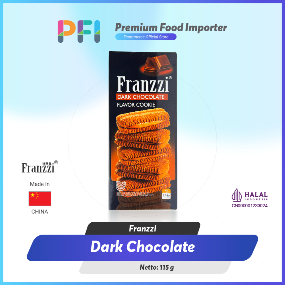 Jual Franzzi Rich Aroma Dark Chocolate Cookie 115gr Box | Shopee Indonesia