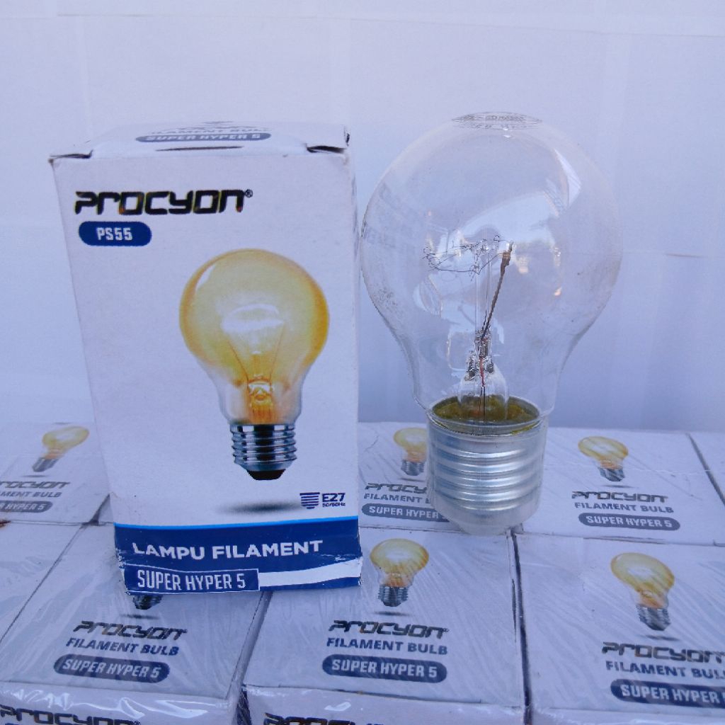 Jual Lampu Bohlam Dop Procyon PS 55 Jumbo Hyper 5 harga 1 pcs - Lampu ...