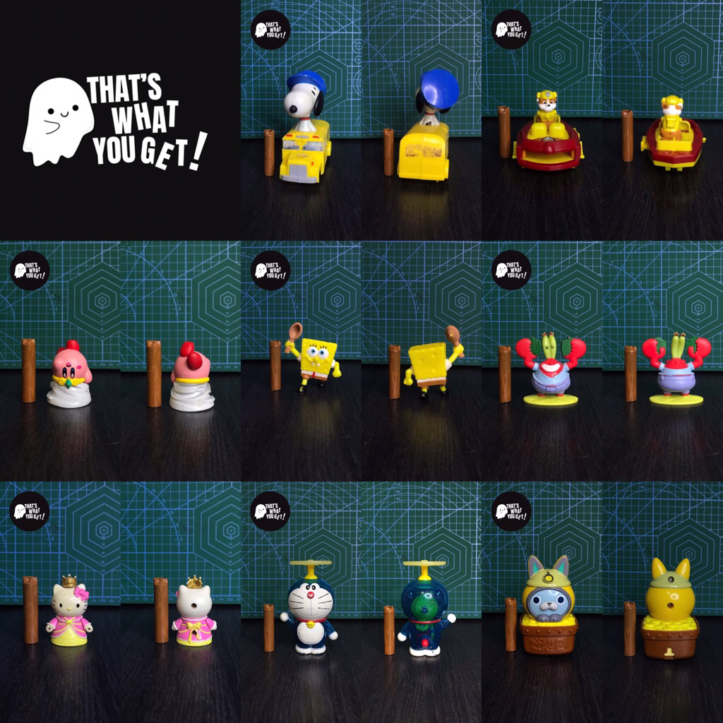 Jual [Updated 6/7/25] Mainan Anak Preloved McD Happy Meal Snoopy ...