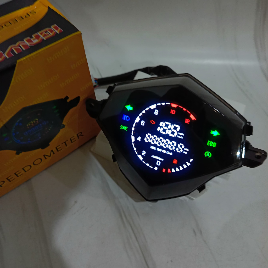 Jual Speedometer Digital LED PNP for Yamaha Mio M3 Spido Speedo ...