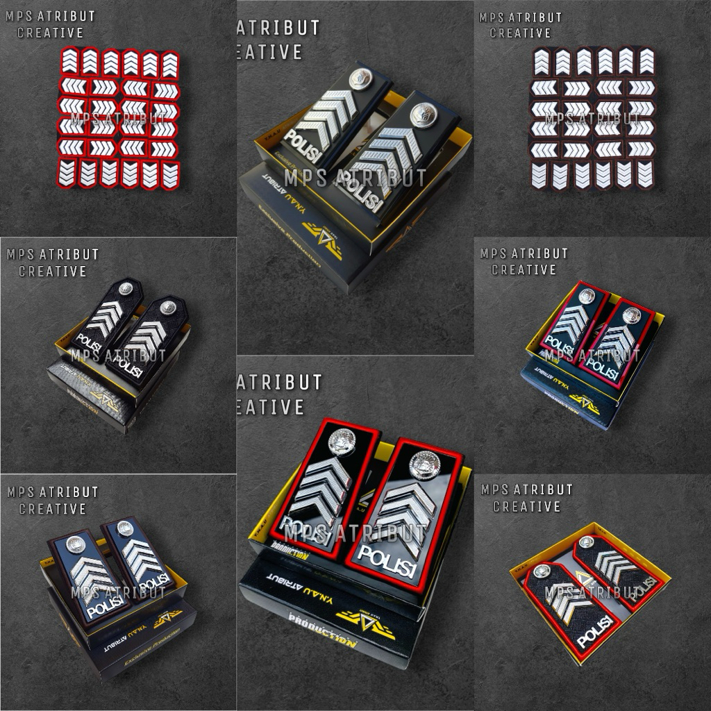 Jual PANGKAT BRIPKA POLRI FULL MIKA EXCLUSIVE / PANGKAT PDU BRIPKA ...