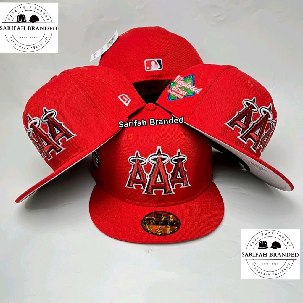 Jual Topi Build Up LA ANGELS Super AA+ Import - Topi Fitted Pria - Topi ...