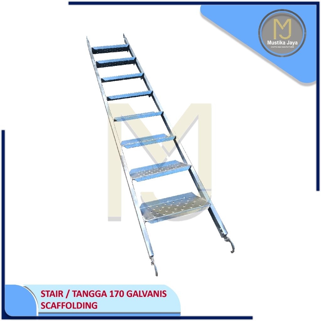 Jual Tangga / Stair Scaffolding - Tinggi 170 Galvanis | Shopee Indonesia