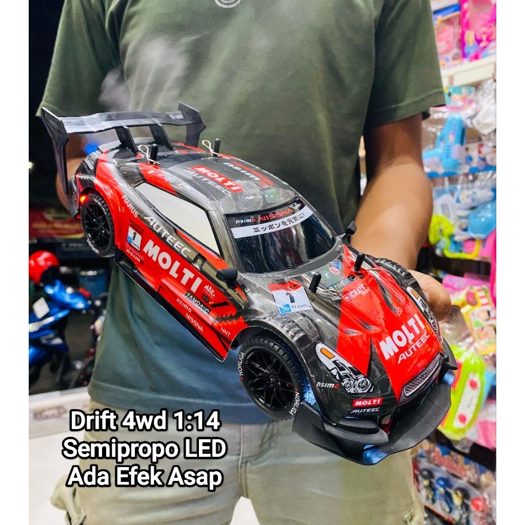 Jual Bintang RC Mainan Anak Mobil Remot Drift Propo 4Wd Scale 1:14 dan ...
