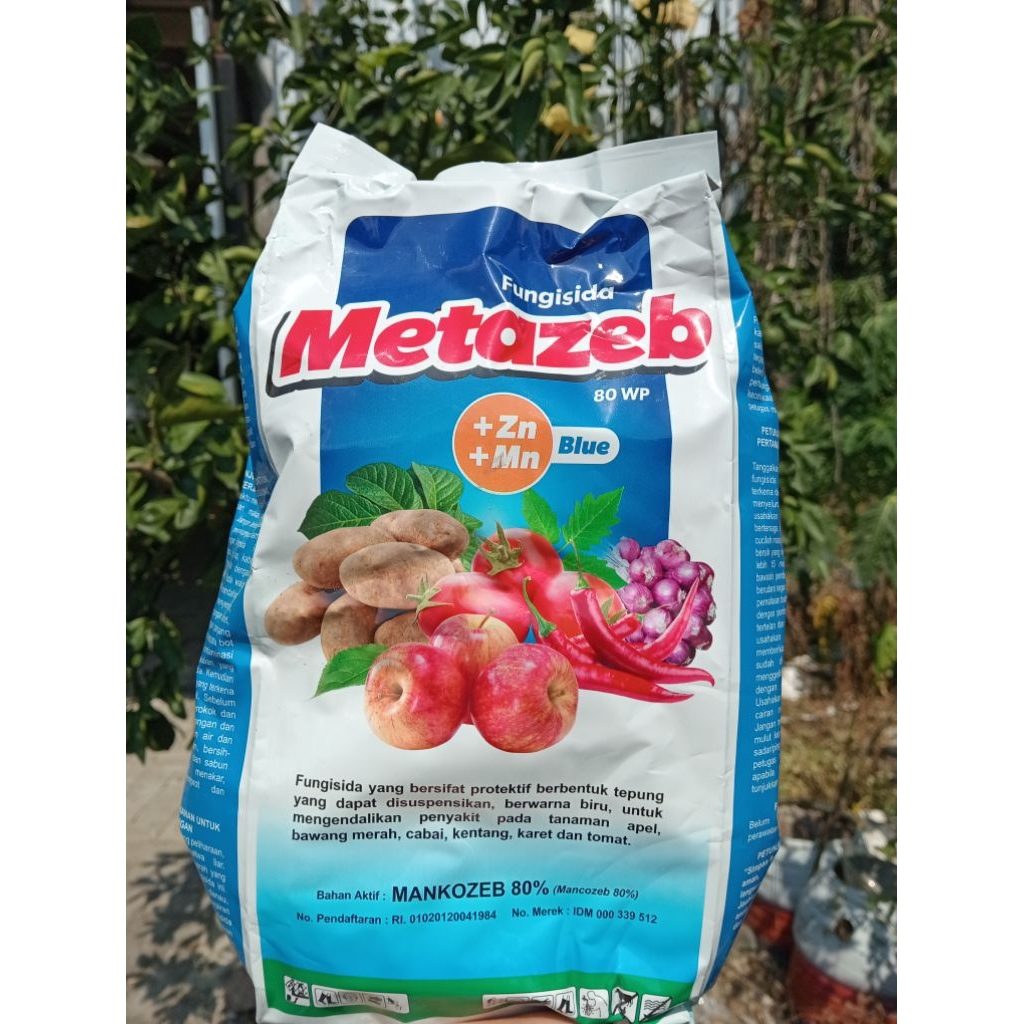 Jual METAZEB FUNGISIDA 80WP MANKOZEB 1KG | Shopee Indonesia