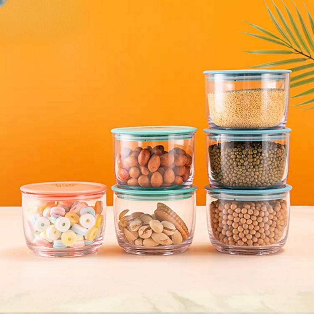 Jual Food jar tahan panas hingga 100 derajat 1 set isi 3 pcs/Set Toples ...