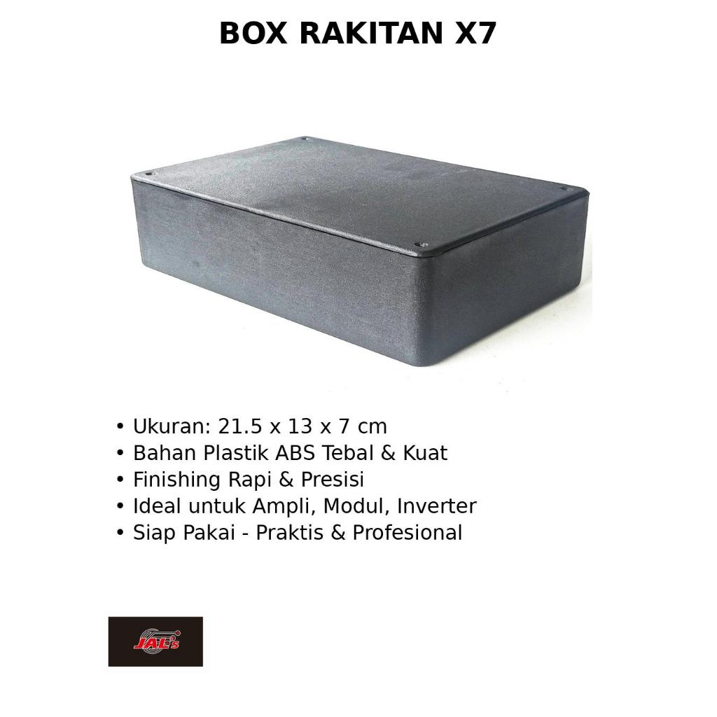 Jual Box Rakitan X7 - Casing Power Amplifier / Modul - Kuat, Rapi, Siap ...
