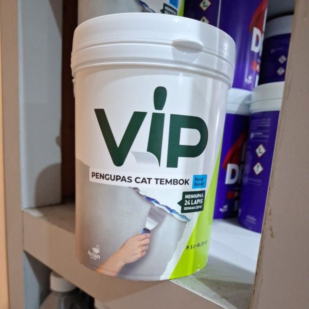 Jual VIP remover water cairan Pengupas cat tembok 1 kg | Shopee Indonesia
