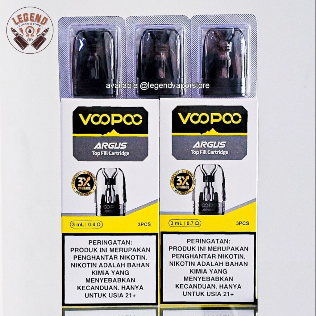 Jual CARTRIDGE VOOPOO ARGUS POD / ARGUS P1 / ARGUS Z AUTHENTIC HARGA ...