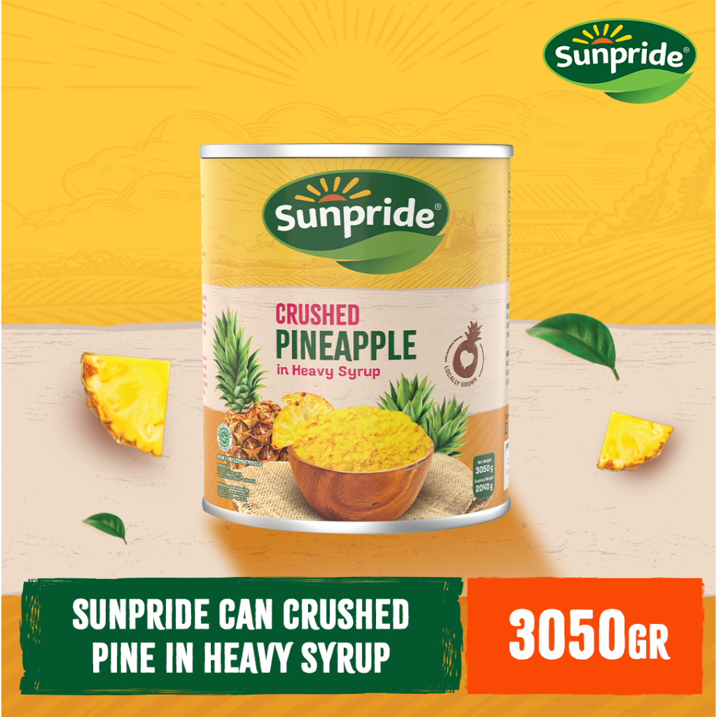 Jual Sunpride Crushed Pineapple in Heavy Syrup 3 Kg - Nanas Hancuran ...