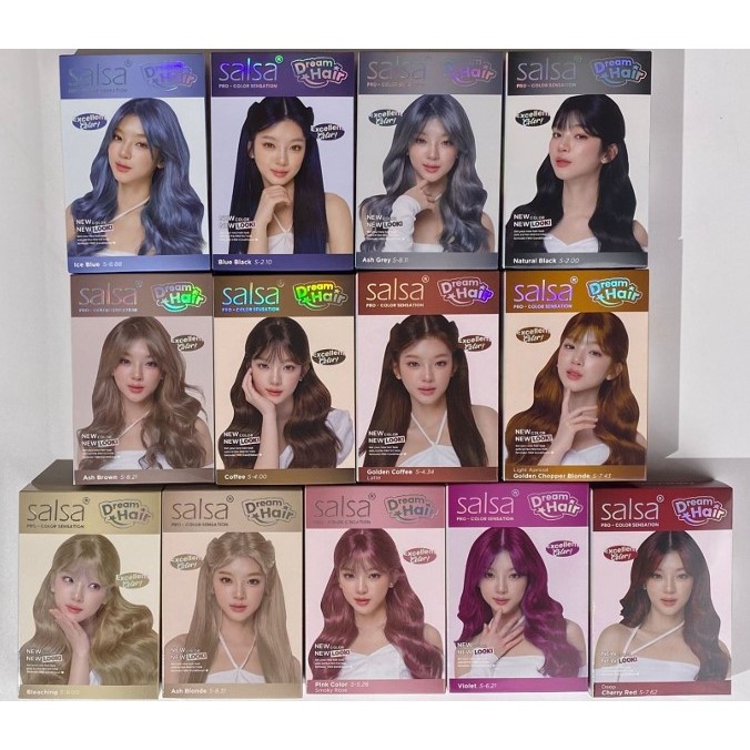 Jual SALSA HAIR COLOR - SALSA HAIR COLUR - PEWARNA RAMBUT - SEMIR ...