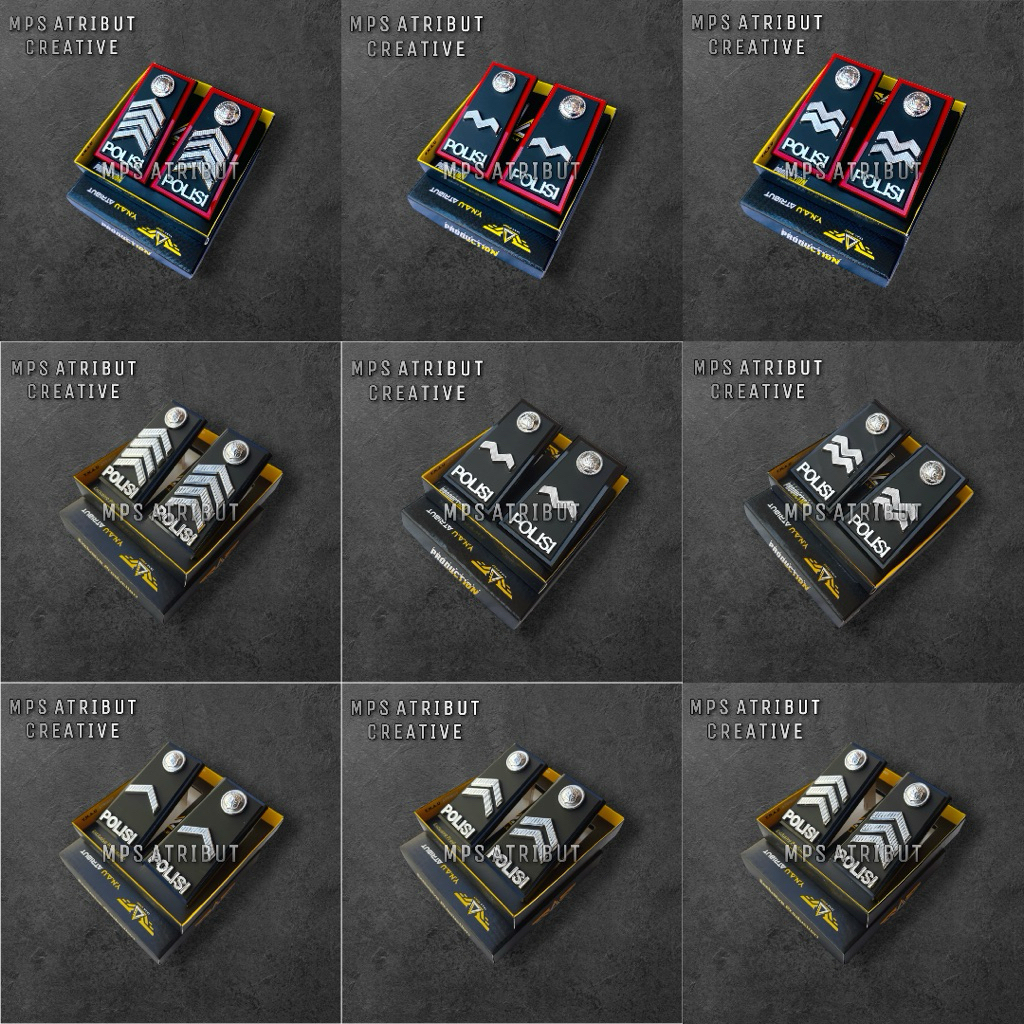 Jual Pangkat Bintara Polri / Pangkat Bripda/Briptu/Brigadir/Bripka ...