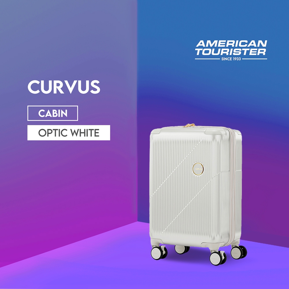 Jual American Tourister Koper Hardcase Curvus Cabin 20 Inch TSA - Optic ...