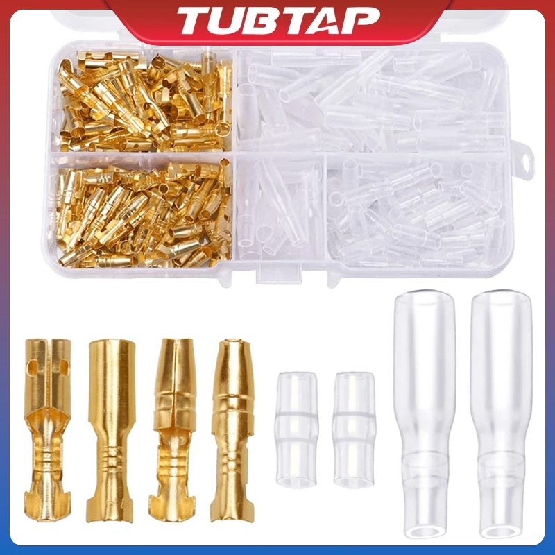 Jual TUBTAP 600/400/200PCS Skun Aki/Skun Kabel Motor Bulat Connector ...