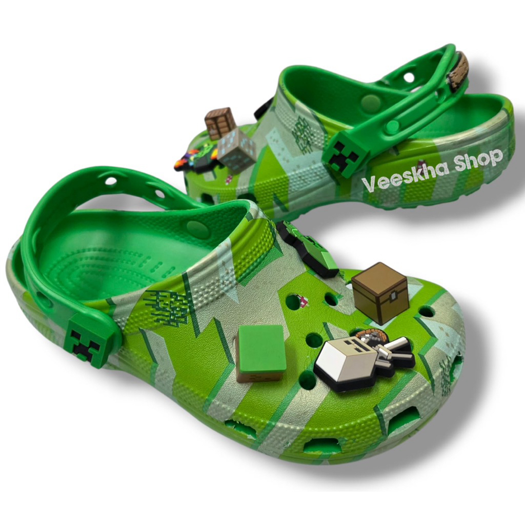 Jual SANDAL MINECRAFT KIDS/MINECRAFT/SANDAL ANAK (CROCS MINECRAFT ...