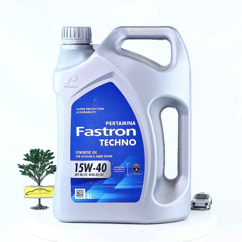 Jual Pertamina Fastron Techno SAE 15W-40 4 Liter API SN/CF/A3/B4 Oli Mobil Mesin Bensin Diesel ...