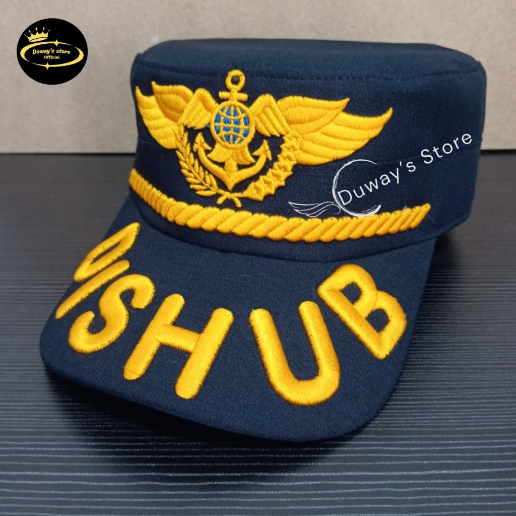 Jual TOPI KOMANDO DISHUB/PERHUBUNGAN GOL 3A - 3D FREE BORDIR NAMA ...