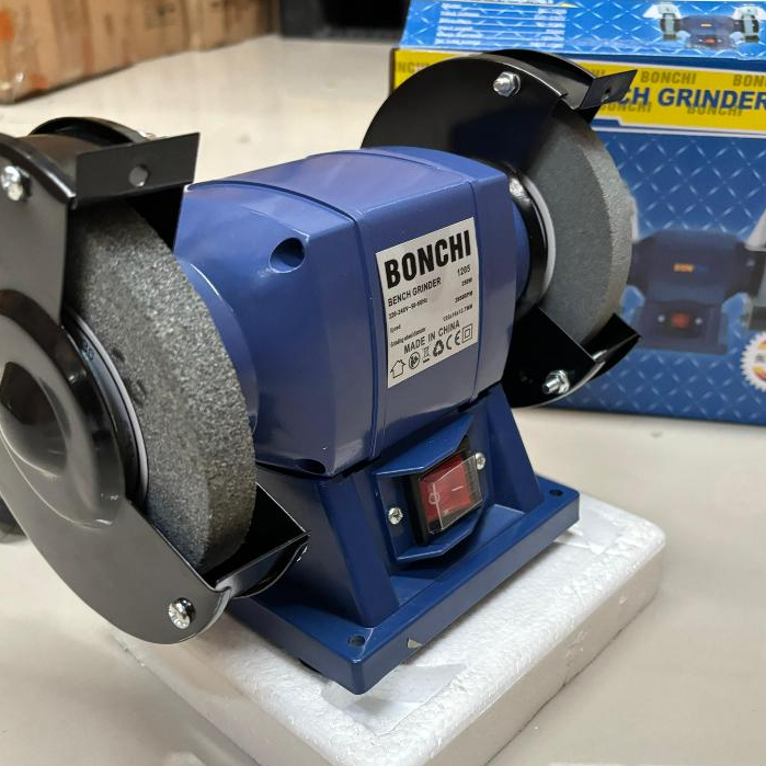 Jual BONCHI Mesin Gerinda Duduk 5 inch - Bench Grinder Duduk Gerinda ...