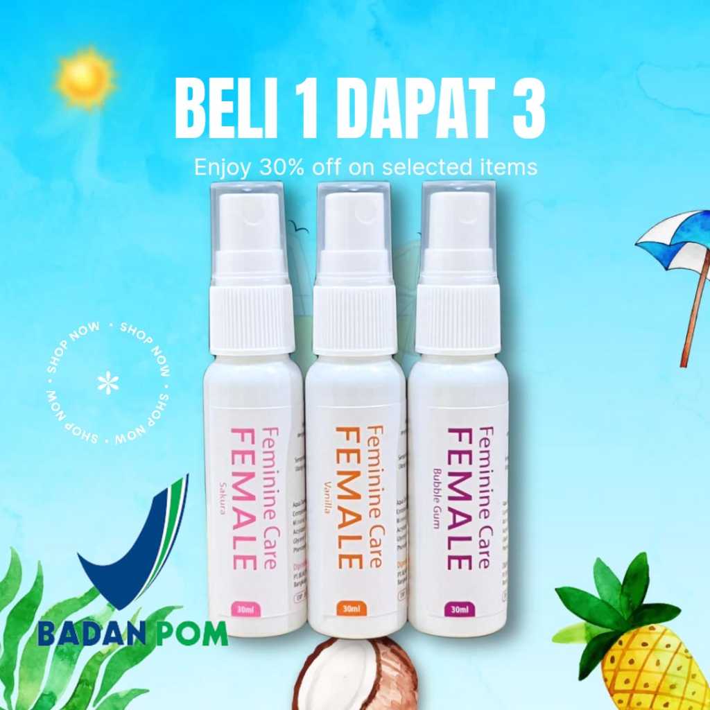Jual Paket Bundling Sweet Aromatic Feminine Care Spray 3 Pcs Wangi ...