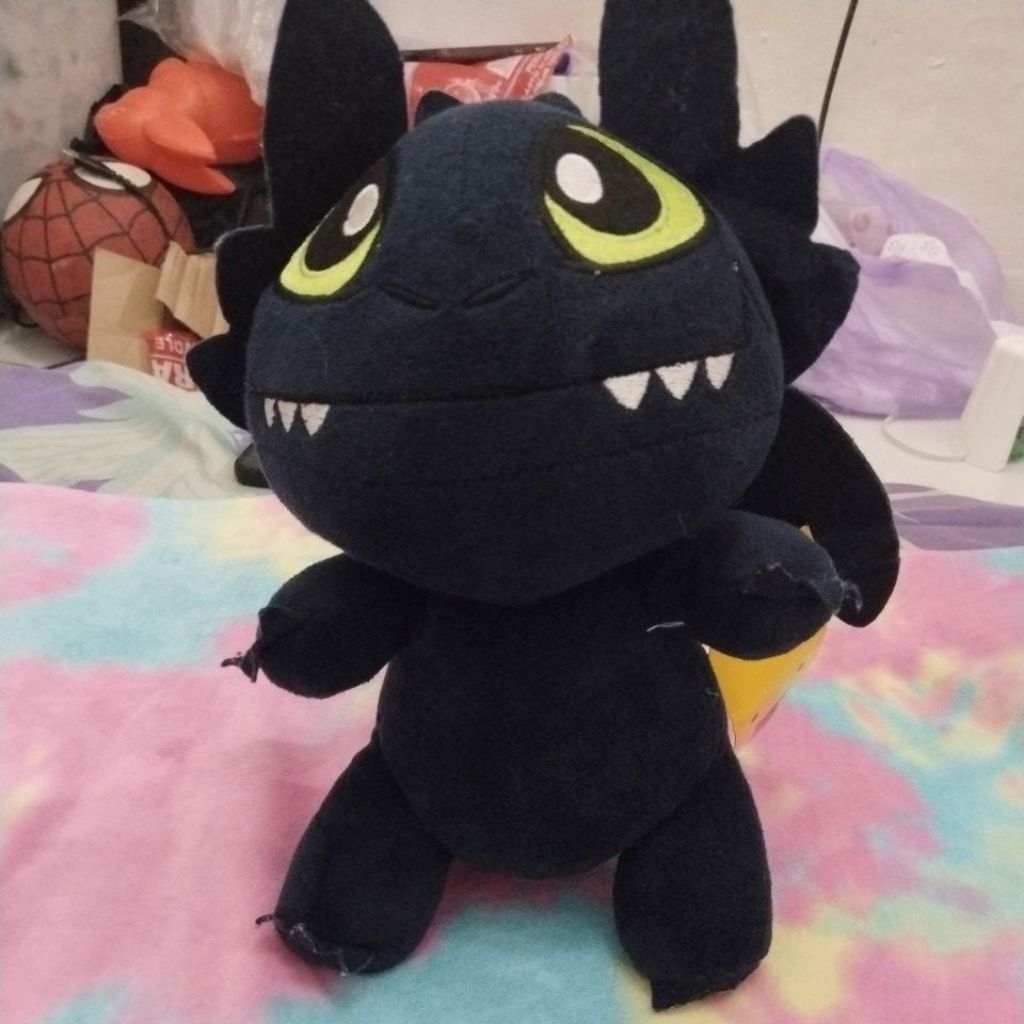 Jual Boneka Naga Toothless dari How to Train Your Dragon no BRAND ...