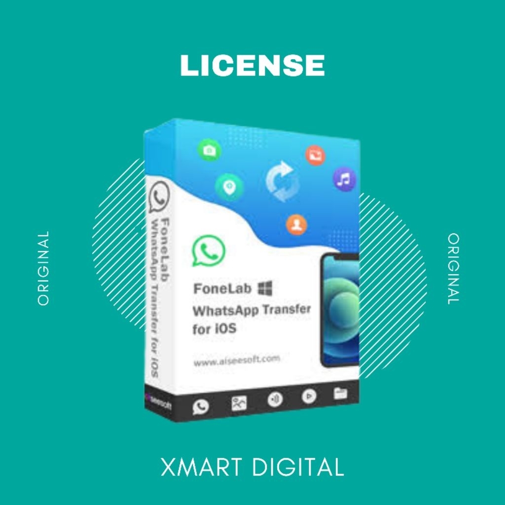 Jual [License] aiseesoft whatsApp transfer ios to ios 1tahun | Shopee ...