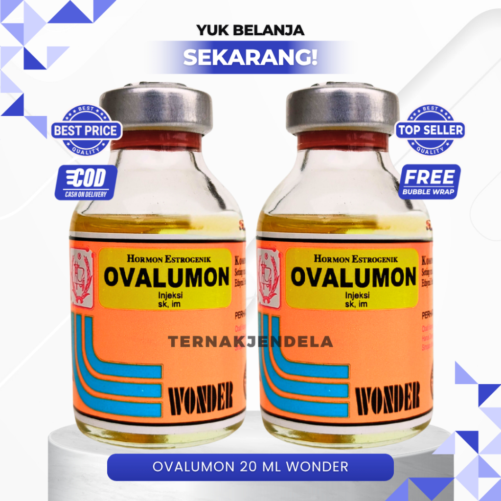 Jual OVALUMON 20 ml Wonder - Hormon untuk Memperbaiki Fungsi Reproduksi ...