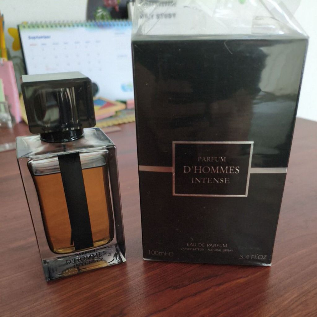 Jual PRELOVED Parfum FRAGRANCE WORLD D Hommes Intense EDP 100ml ...