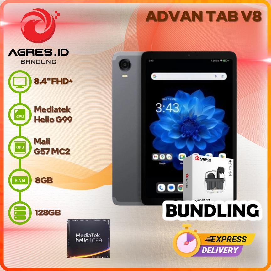 Jual ADVAN TAB V8 LTE 8GB 128GB 8.4" FHD+IPS LCD - GREY | Shopee Indonesia